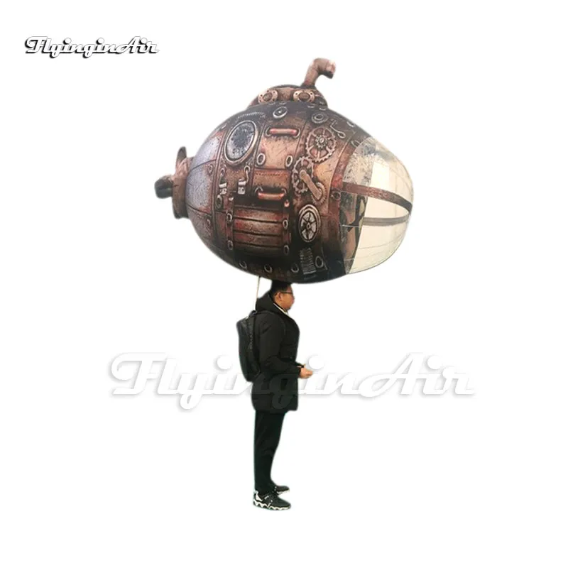 Walking Inflatable Costume Submarine: Blow Up Sea Creature Puppet ...