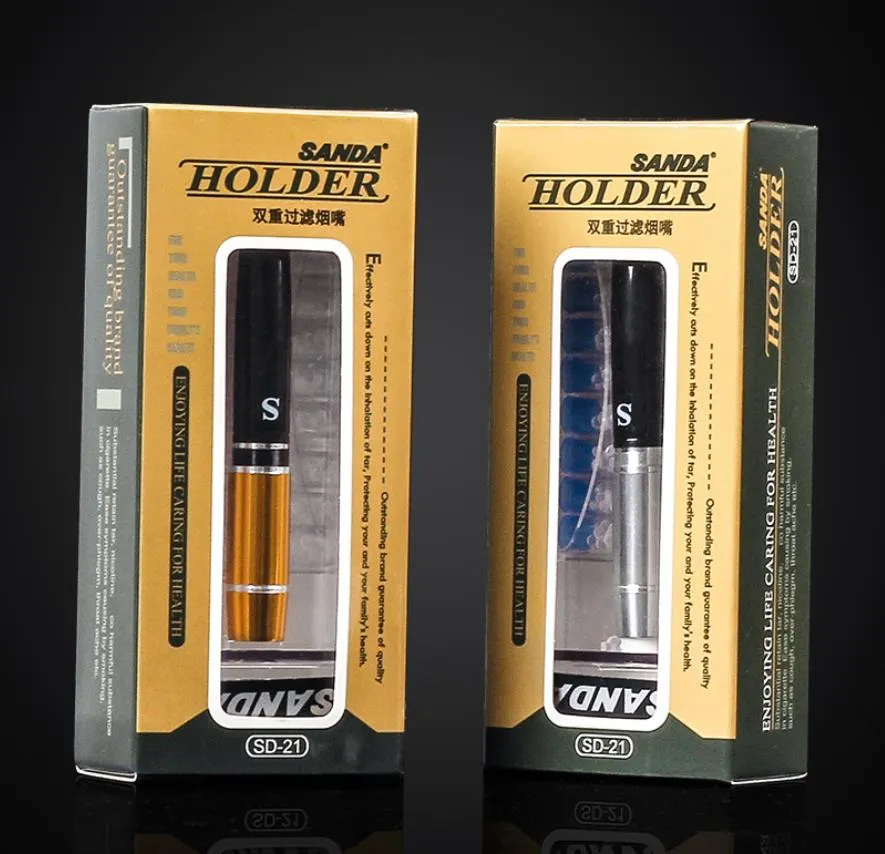 Pipes De Fumar Soporte De Cigarrillo De Reemplazo Del Núcleo De Metal, Boquilla Del Filtro ...