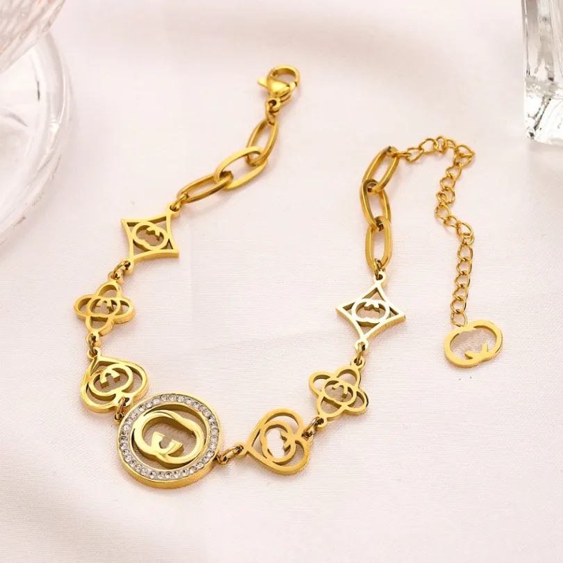 2023 New Designer Gold Chain Chain Bracelet For Women For Women Perfect ...