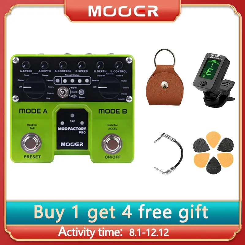 Stereo Modulation Pedal - 16 Effects, Dual Engine Guitar Effects ...