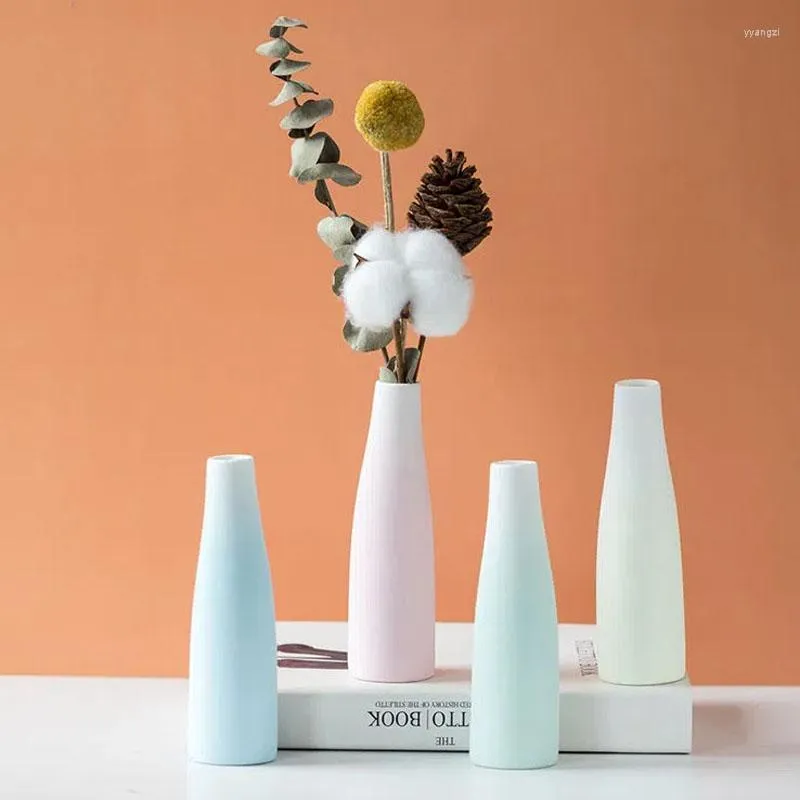 Vases Vase Combination Ceramic Flower Arrangement Home Decoration ...