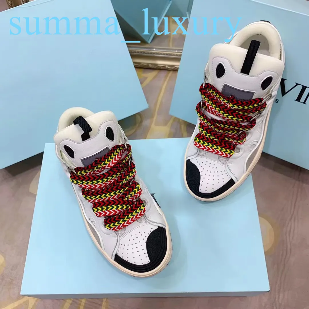 Luxury Lavin Leather Curb Sneakers For Men And Women Designer Sneaker ...