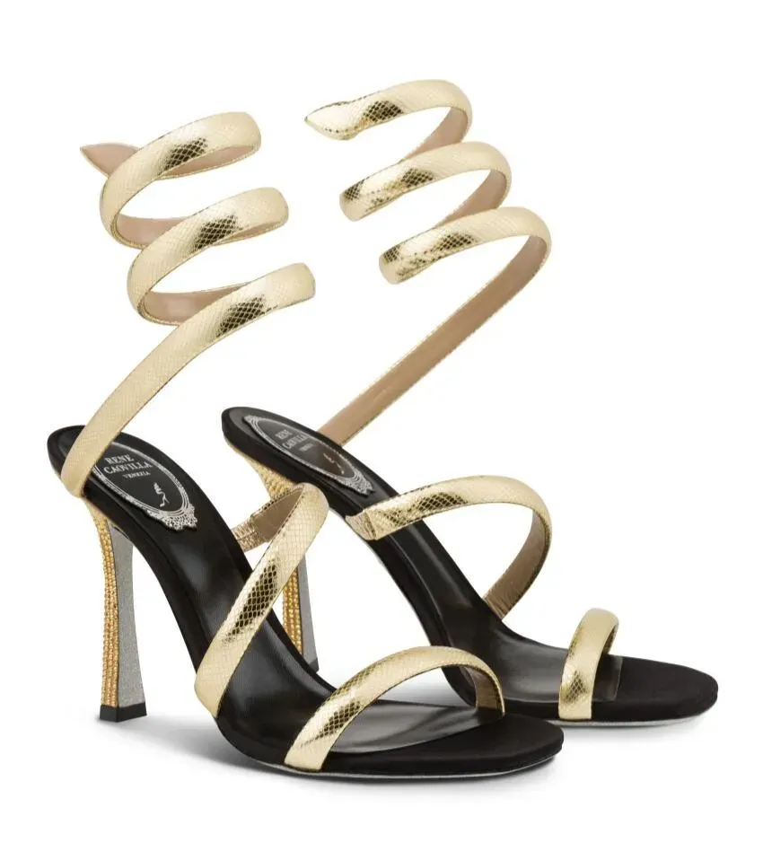 S/S 2023 Rene Cleopatra Sandals Shoes Gold Silver... From Yayatong0619 ...