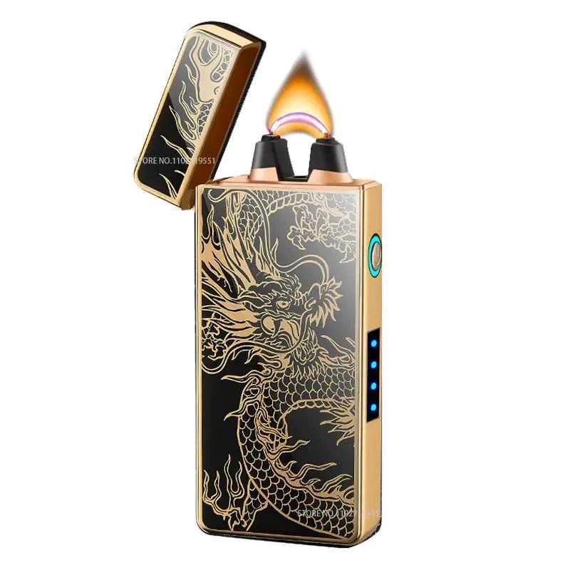 Arc Lighter, Rechargeable Super Large Flame, Windproof & USB, For ...