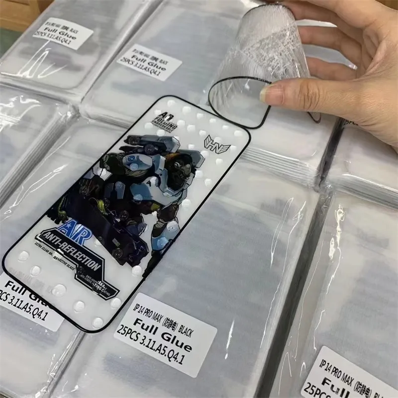 Curved Anti Reflective Tempered Glass Screen Protector For IPhone 12/13 ...