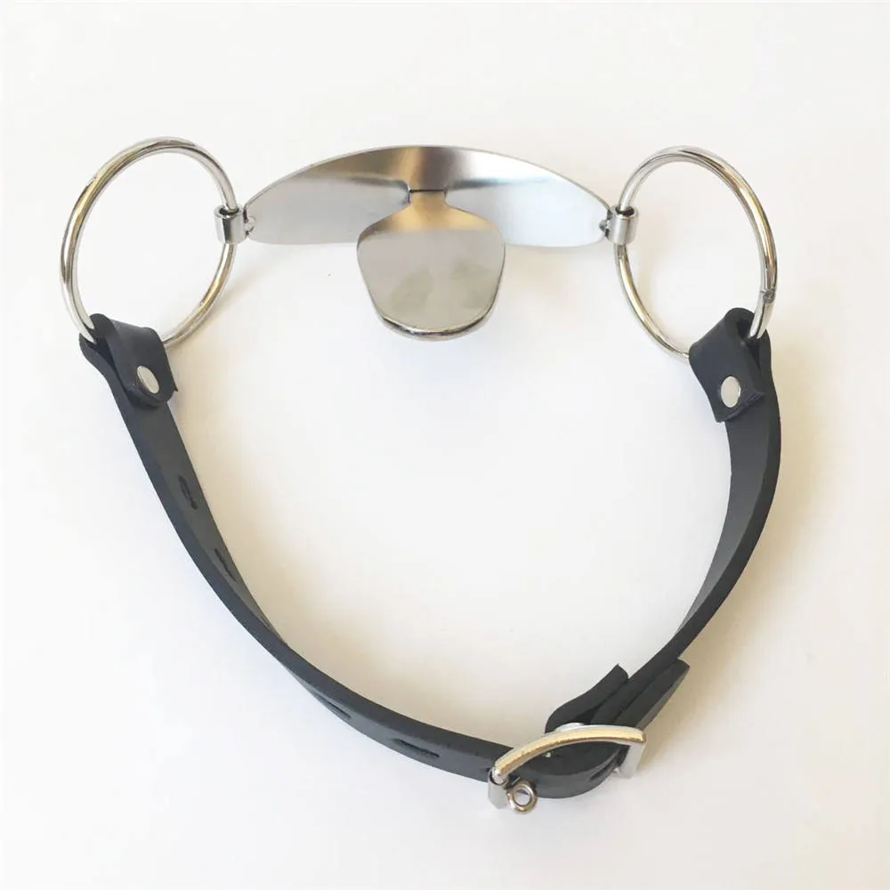 Stainless Steel Mouth Restraint Device Open Mouth Gag Toy For Adult ...