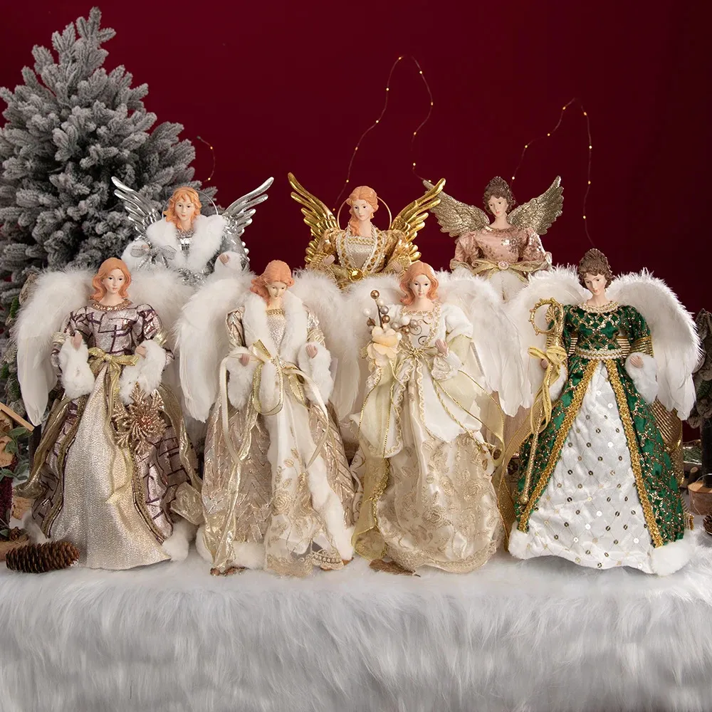 Christmas Angel Costume Delicate Angel Doll Ornament For Holiday Tree ...