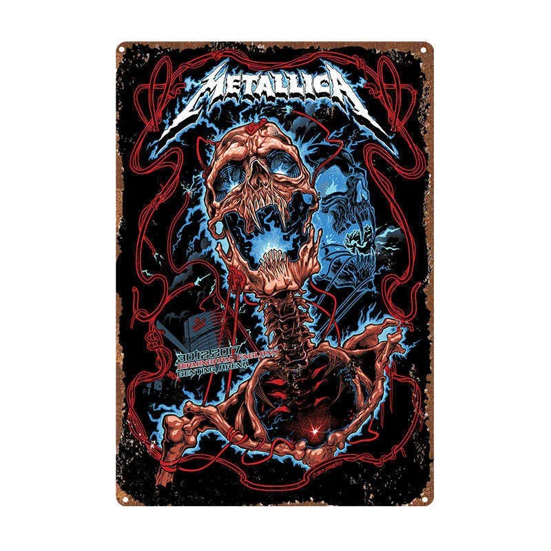 Metallica Retro Art