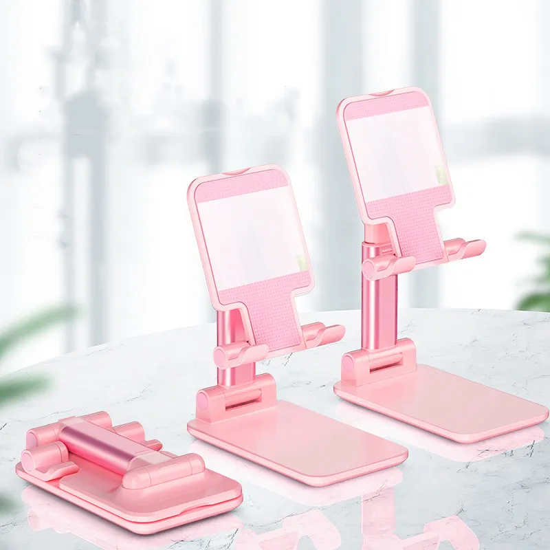 Folding Tablet Stand Desktop Mobile Phone Stand Telescopic Portable ...