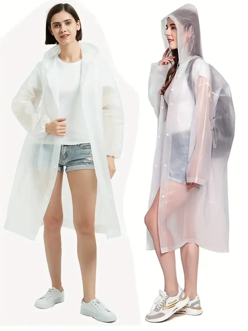 DHgate.com:1 PC Reusable Rain Coats, Reusable Drawstring Raincoats With ...