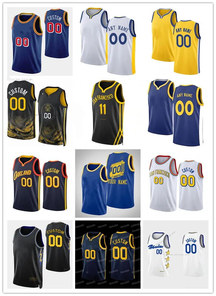 Golden State Warriors Custom Basketball Singlets Featuring Stephen ...
