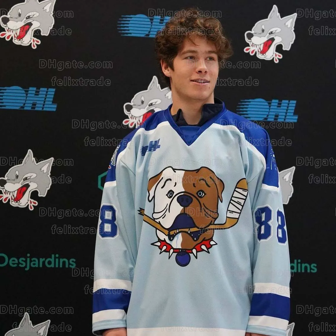 Quentin Musty 69 Shoresy 3 Djibril Toure Sudbury Wolves Blueberry ...