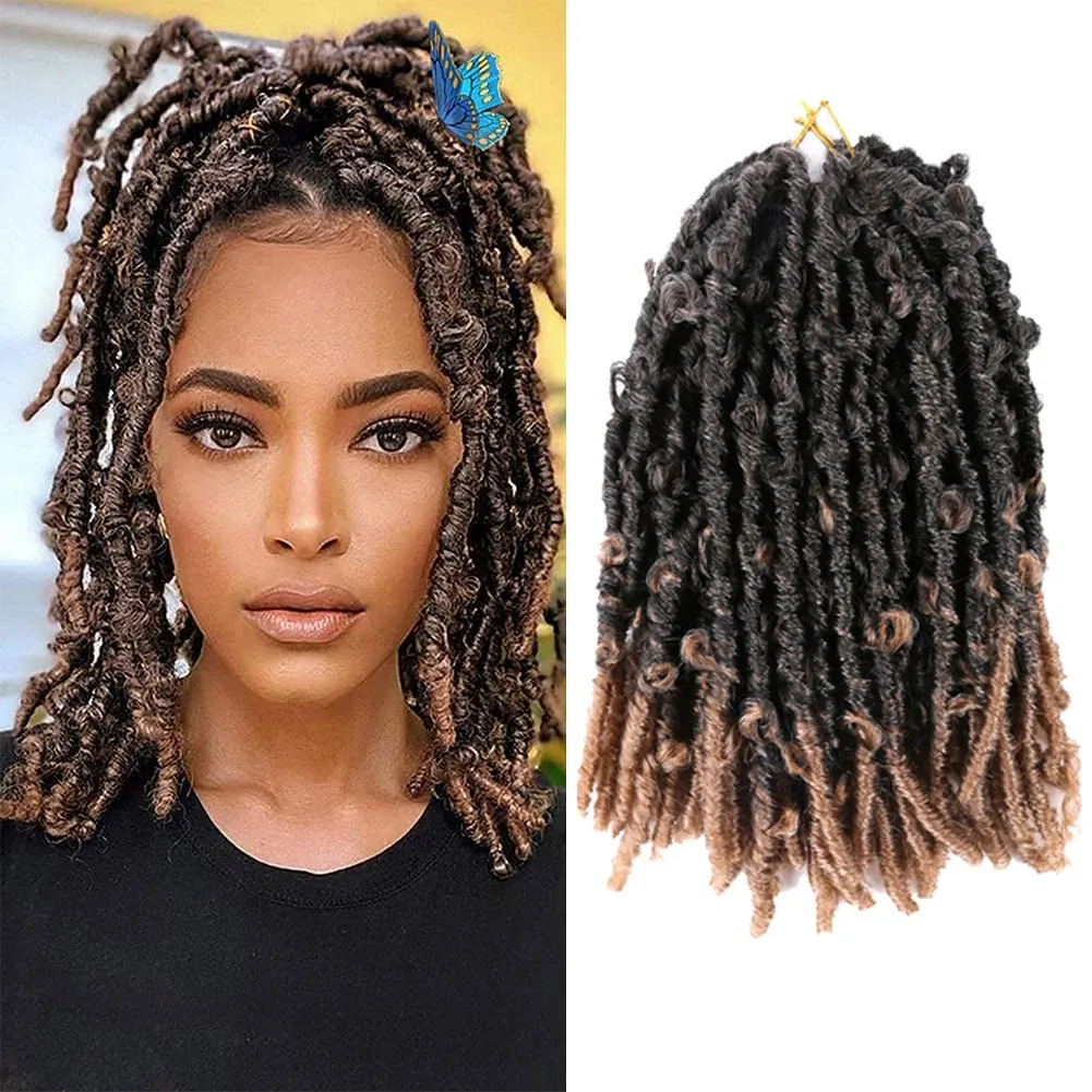 Locs De Crochet De Mariposa Locs De Mariposa De Crochet Pre Bucle 12 En ...