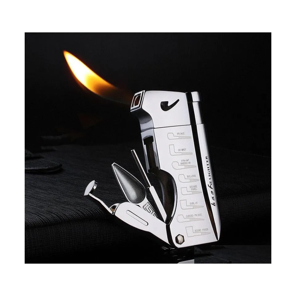 Jet Butane Smoking Pipe Lighter Tool Rod Multifunctional Torch Flame ...