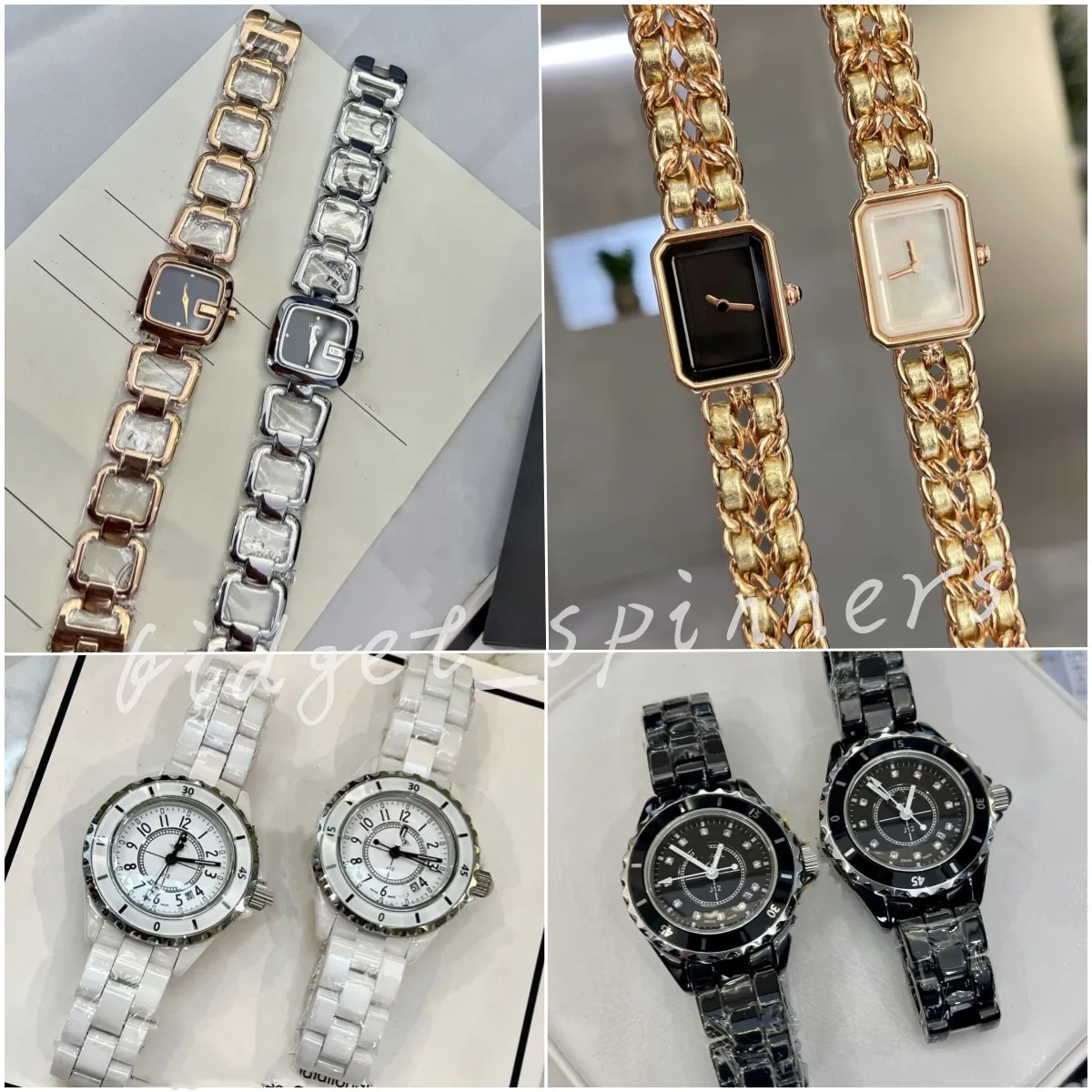 DHgate.com:Exquisite Ladies Gold Quartz Watch: Elegant Stainless Steel ...