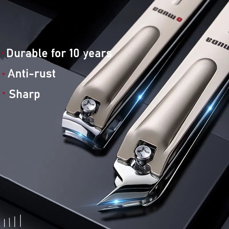 Nail Clippers: Large, Sharp Manicure Cutters for Nails, Stainless Steel ...