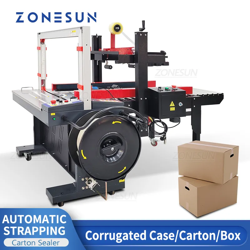 Automatic Carton Sealing Machine: Efficient Case Taping & Boxing System ...