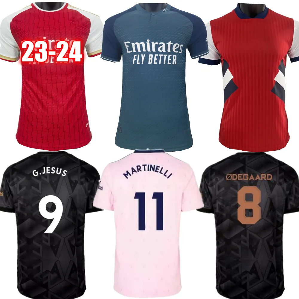 23 24 Martinelli Trossard Soccer Jerseys 2023 2024 Odegaard Saka Fan ...