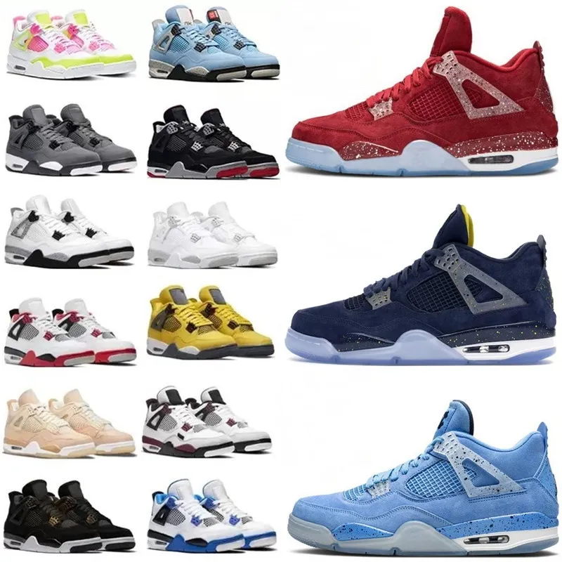 Designer Jumpman Black Cat 4s blue basketball shoes in Oil Green ...