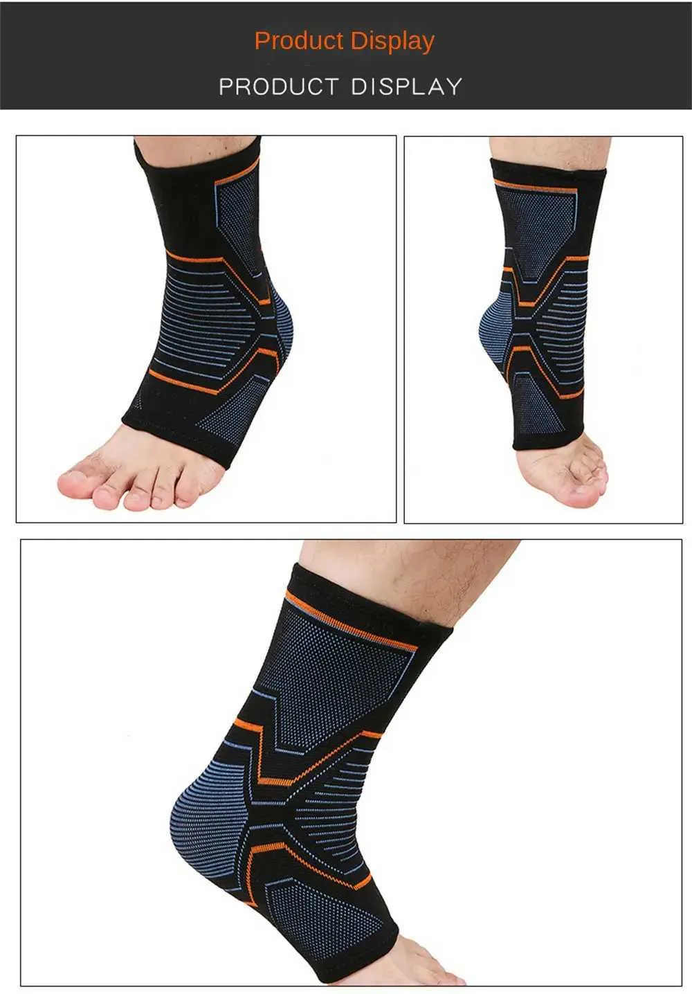 Athletic Ankle Support - Breathable Ankle Brace for Sports, Basketball ...