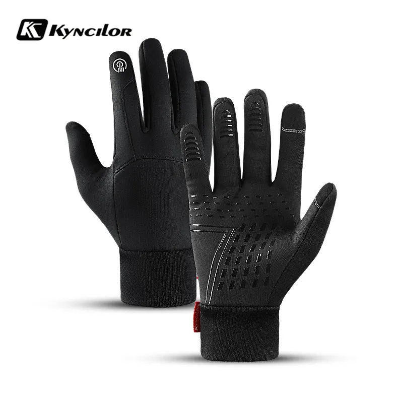 DHgate.com:Winter Waterproof Motorcycle Gloves Touchscreen Thermal Fleece Cycling Gloves for Men ...