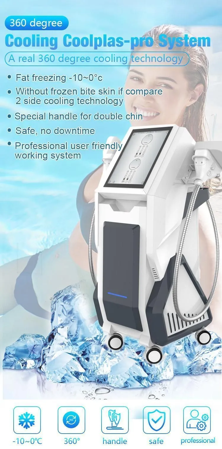 Clinic use 360° cryolipolysis fat freeze slimming equipment for body ...