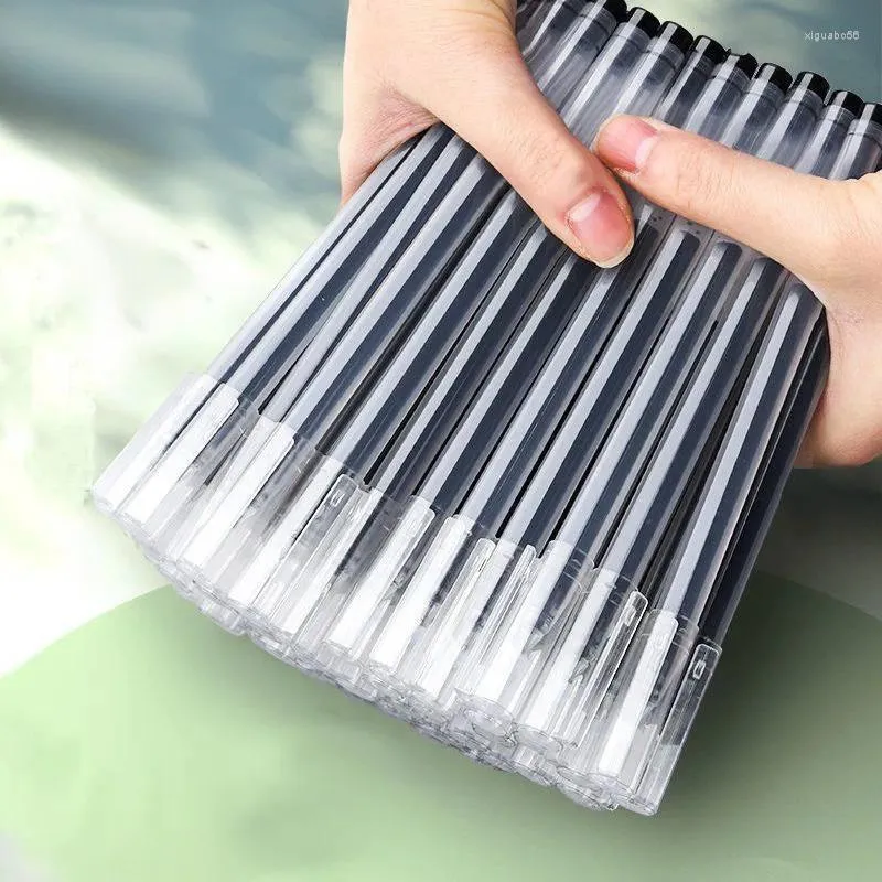 DHgate.com:10Pcs Large Capacity Gel Pens Black Red Blue Ink 0.5mm Sign ...