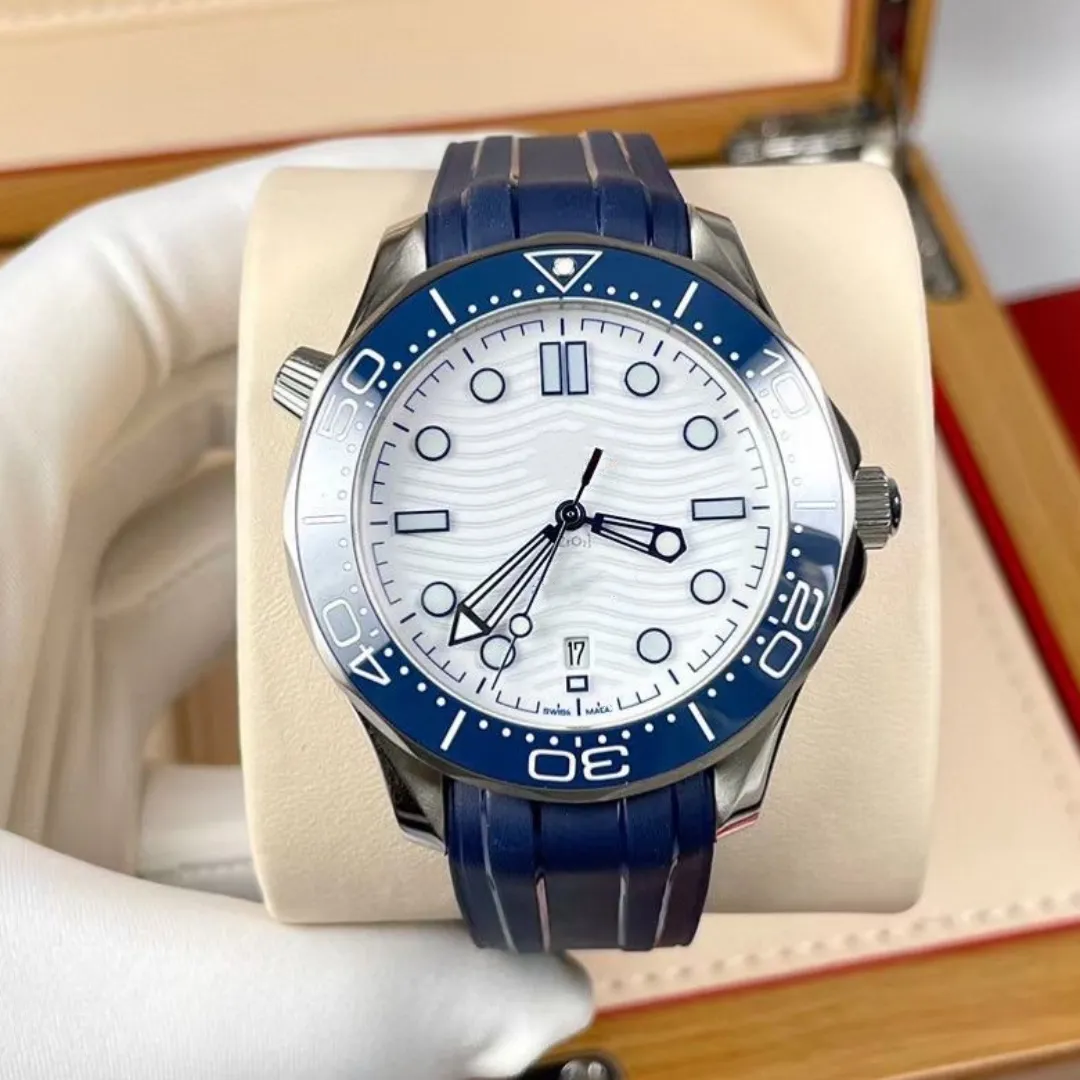 High Quality 42mm Men's Omega Watches Men With Ceramic Bezel, Sapphire ...
