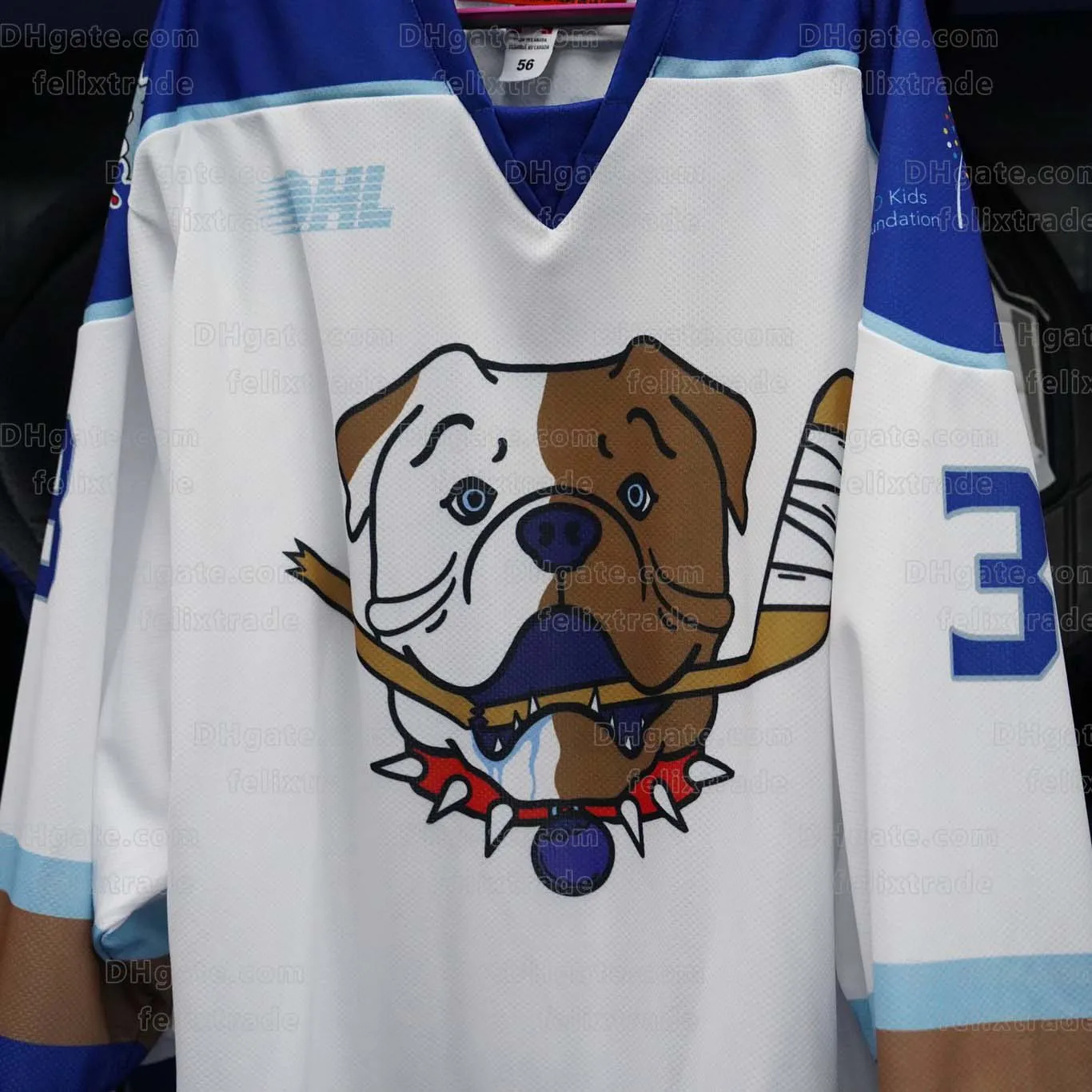 Quentin Musty 69 Shoresy 3 Djibril Toure Sudbury Wolves Blueberry ...