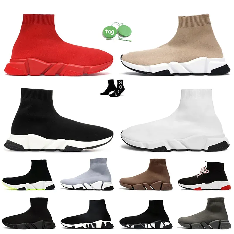 DHgate.com:2024 Luxury Designer Sock Trainers Shoes Women Mens Speed ...