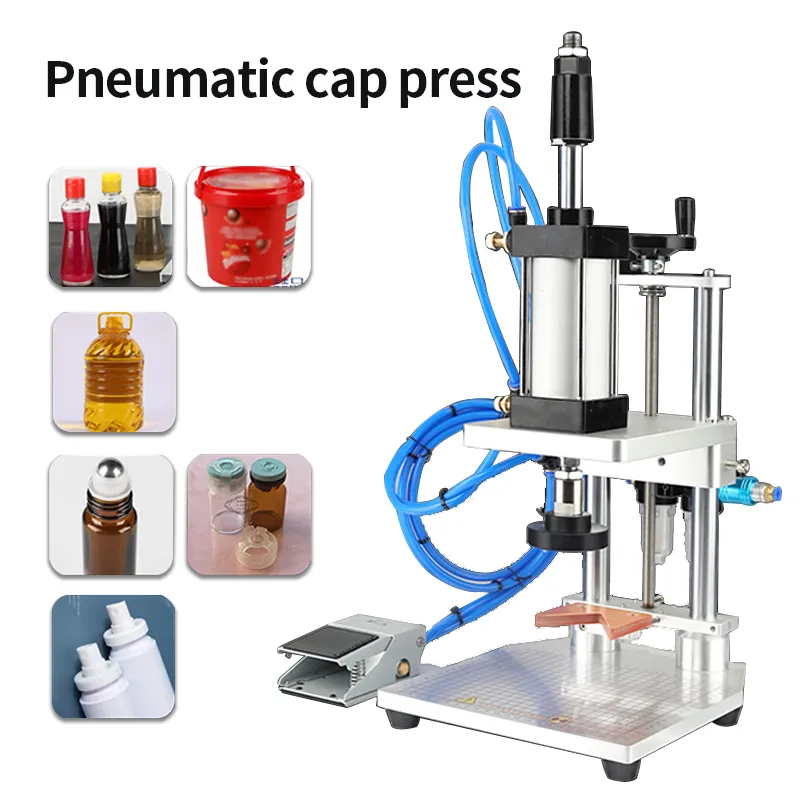 Pneumatic Capping Machine 70ZC Sealed Capper for 7.87-33.46 in 200-850 ...