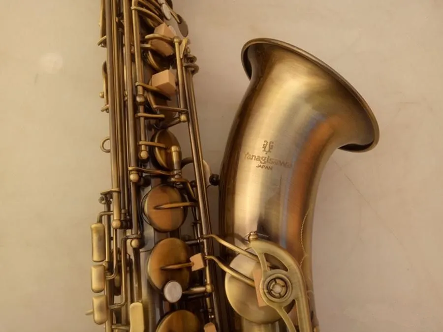 DHgate.com:Antique Copper Saxophone: Bb Tenor Sax, Woodwind Musical ...