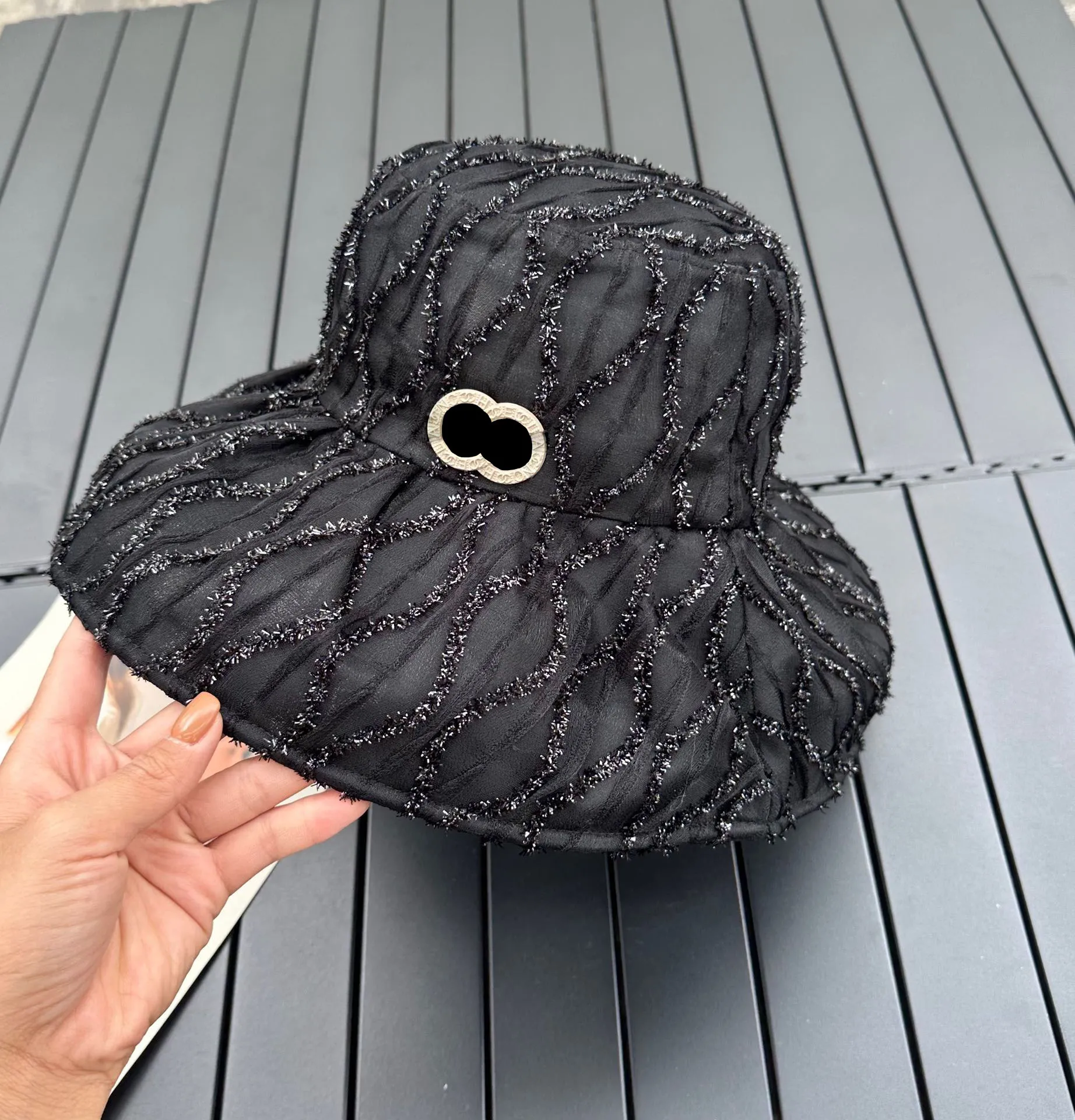 Bucket Hats Designer Summer Women Bucket Hat Outdoor Vacation Travel ...