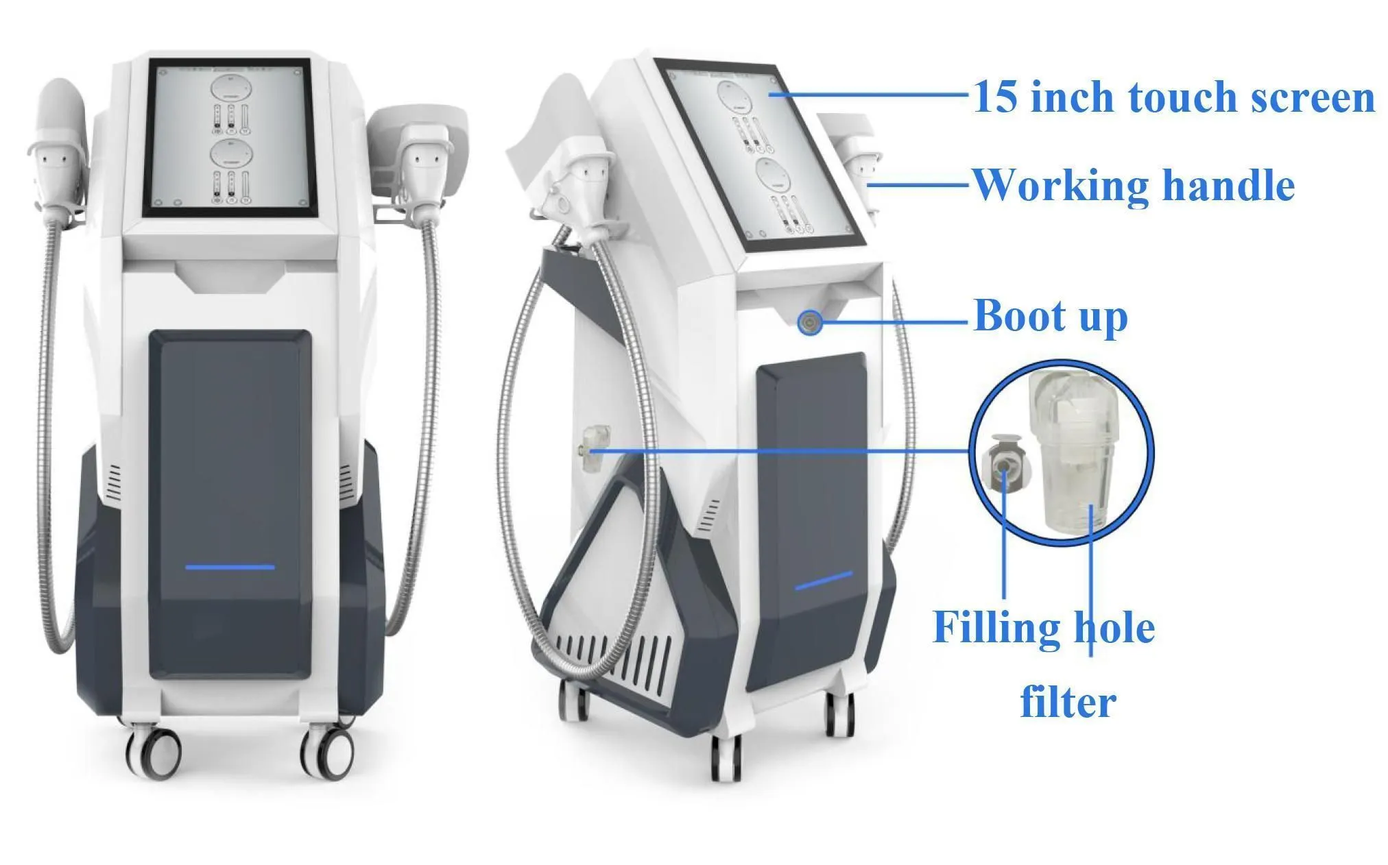 Clinic use 360° cryolipolysis fat freeze slimming equipment for body ...