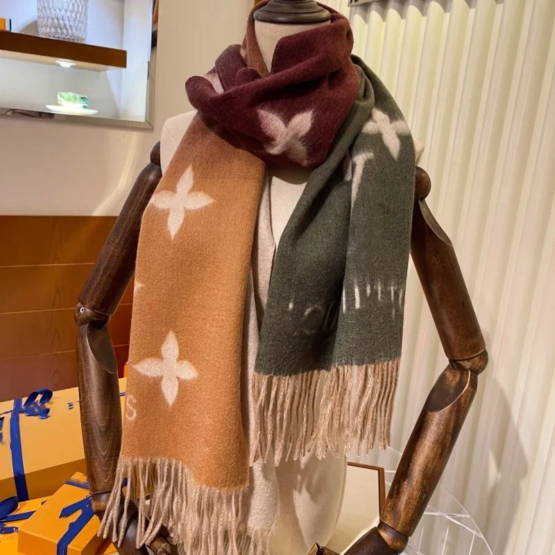 Designer AAAA+ Scarf For Women And Men Luxury V Big Cashmere Shawl Wrap ...