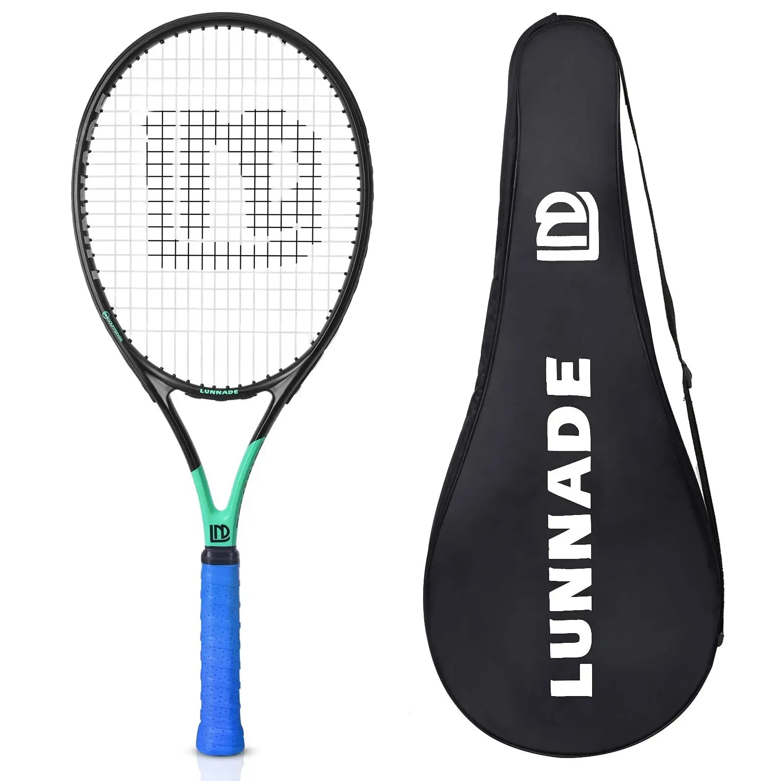 Alsport Lightweight Tennis Racket Carbon Fiber Composite Material, Bag ...
