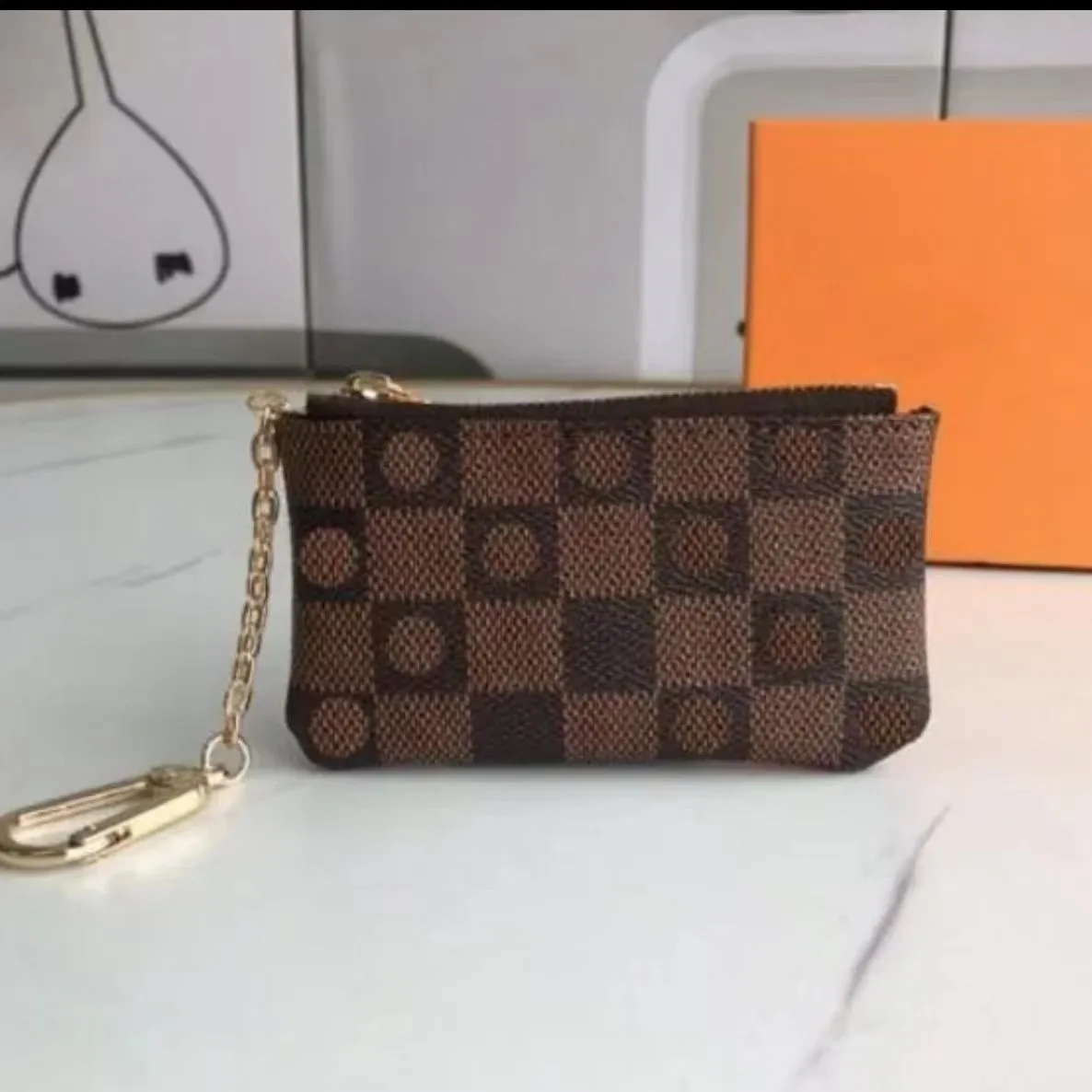 Luxury Designer Card Holder And Wallets With Coin Pocket For Men And ...