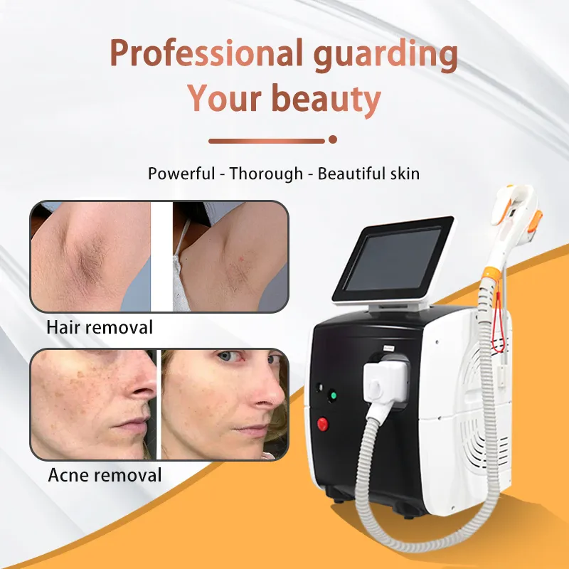 Professional DPL Hair Removal Machine - Skin Rejuvenation & Facelift ...
