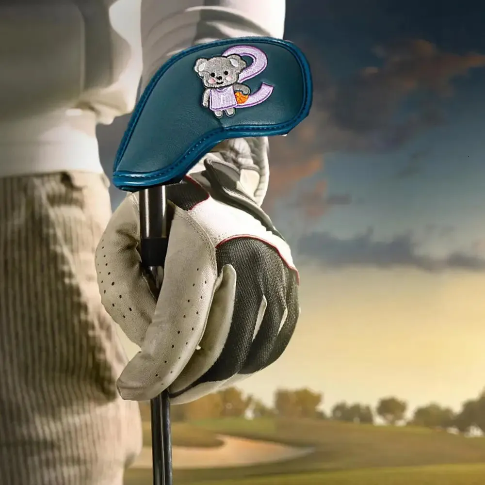 9-Piece Golf Iron Head Covers Set - Premium Club Protection, Wedge ...