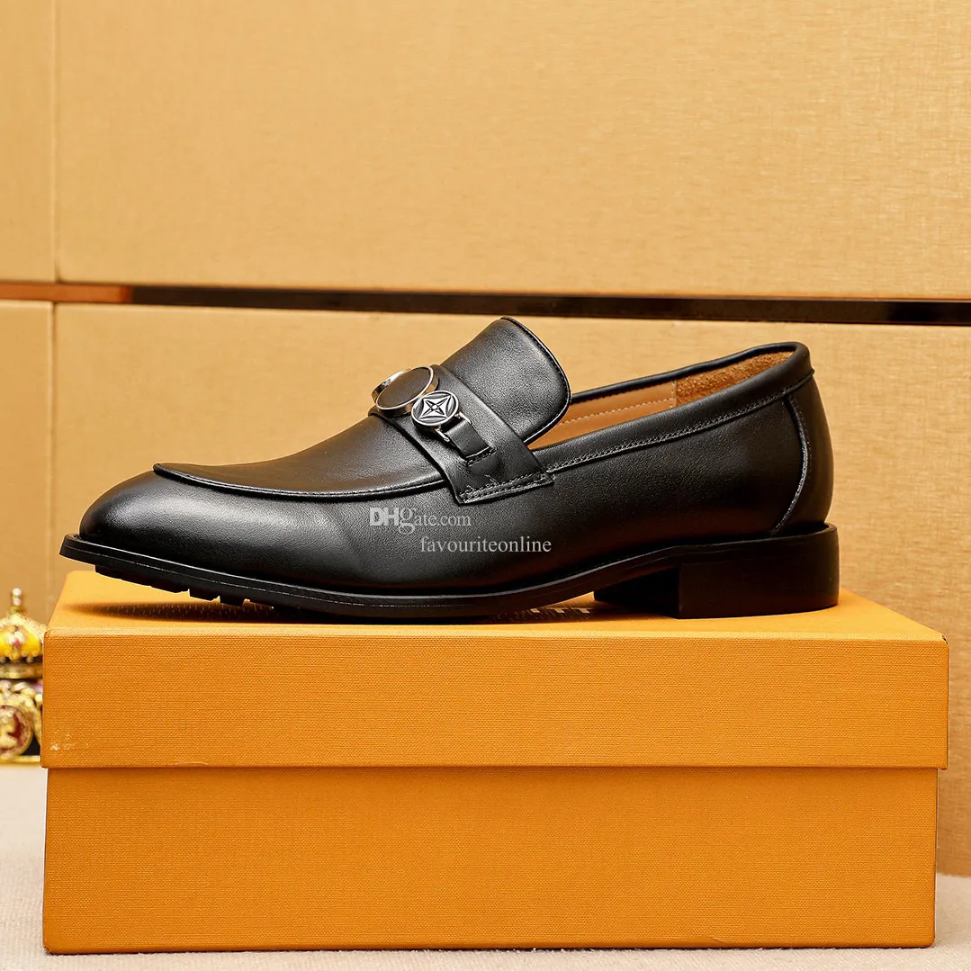 Wholesale Luxury Name Mens Leather Dress Oxfords Thick Soled Business ...