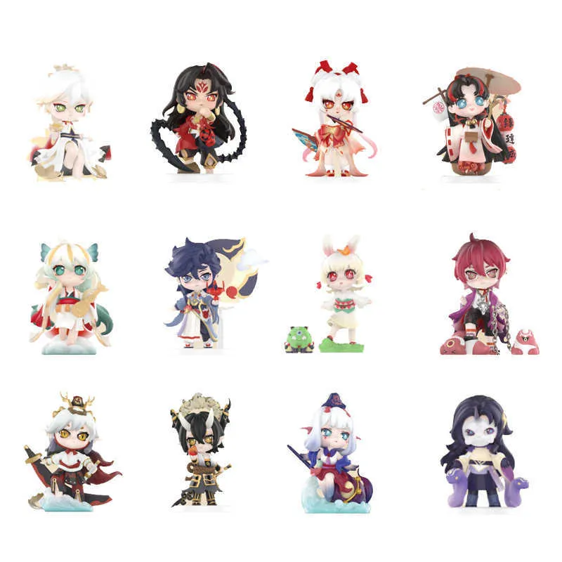 Anime Manga 85Cm Pvc Onmyoji Asolo Shiranui Abe No Seimei Otakemaru ...