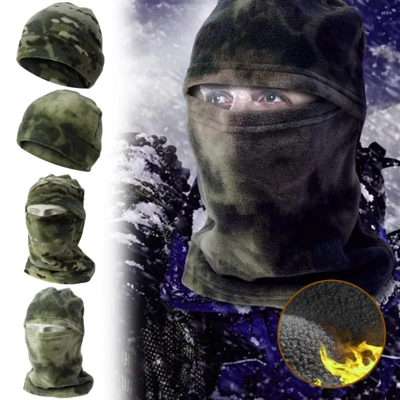 Military Camo Camouflage Green Army Beret For Women And Men Warm Winter