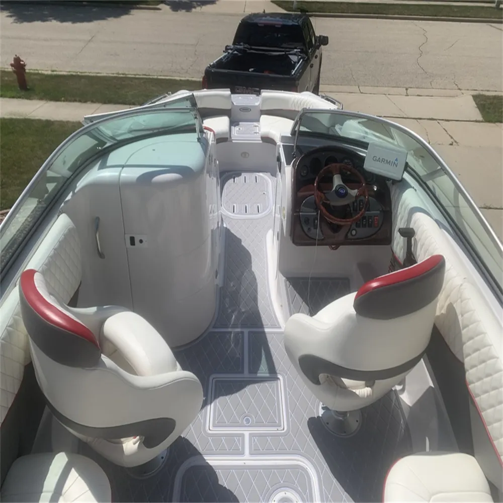 Four Winns 234 Funship Swim Platform Cockpit Boat With EVA Foam Teak ...