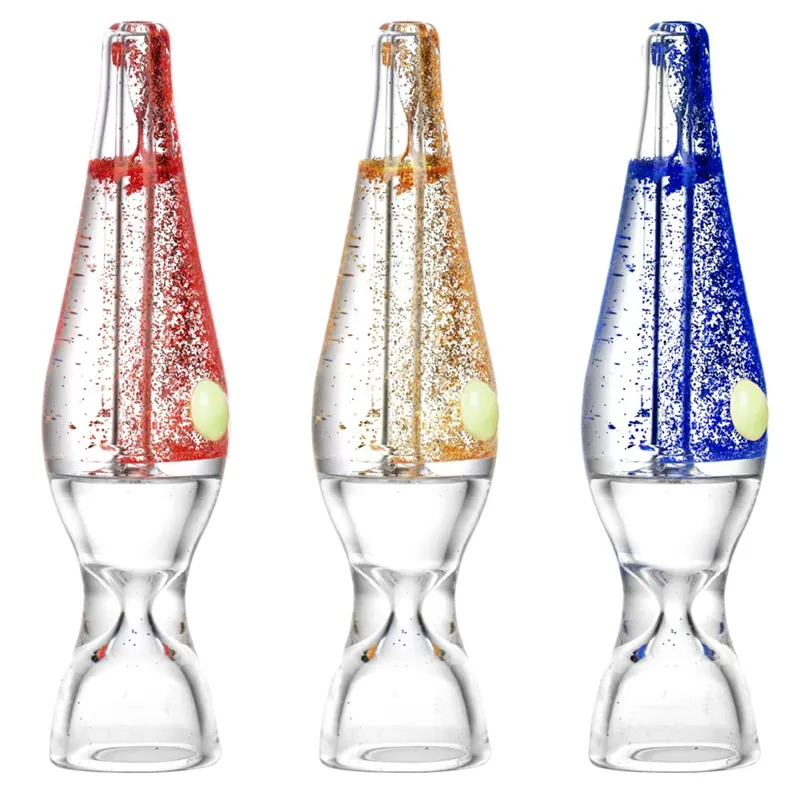 Cute Smoke Accessories Glitter Infused Freezable Liquid Filled Pipe ...