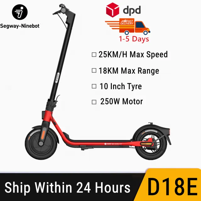 Ninebot By Segway D18E/D28E /D38E Smart Best Commuter Scooter EU Stock ...