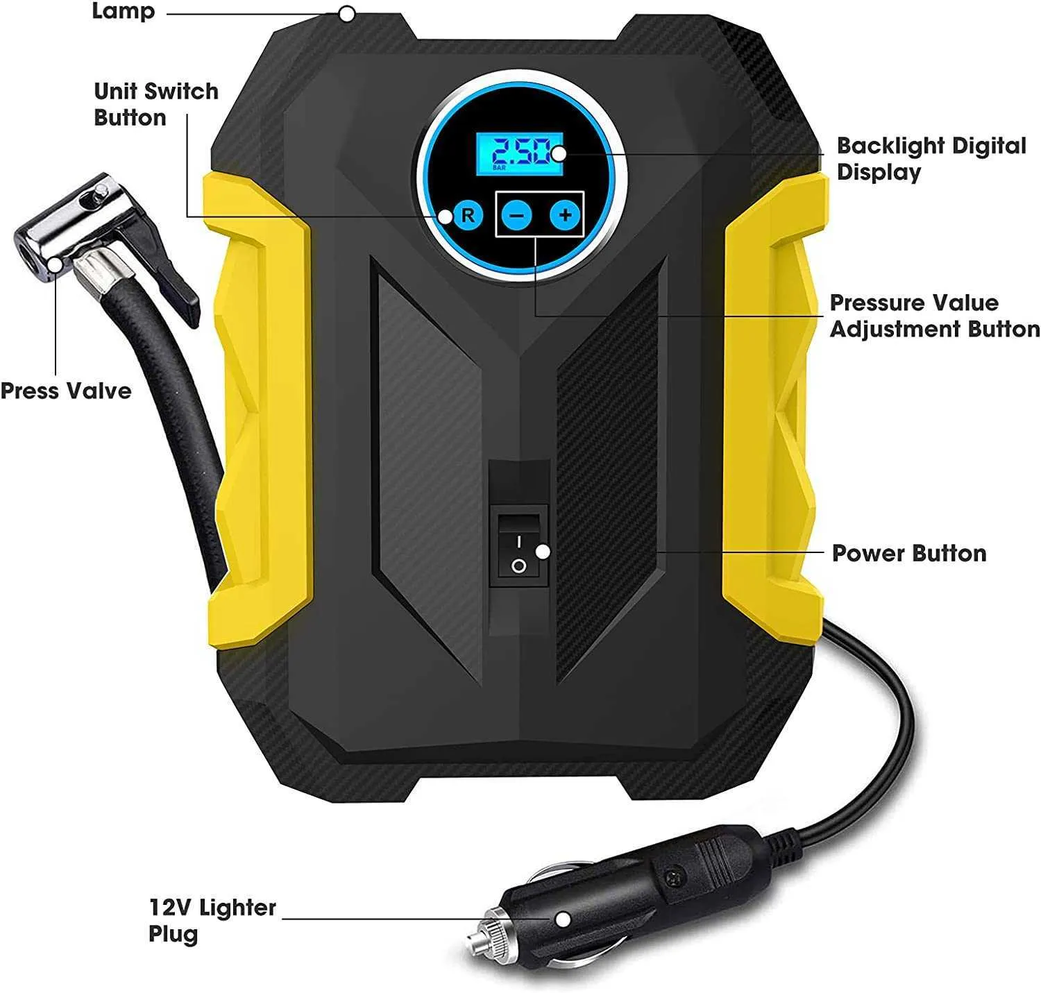 Digital tire compressor store