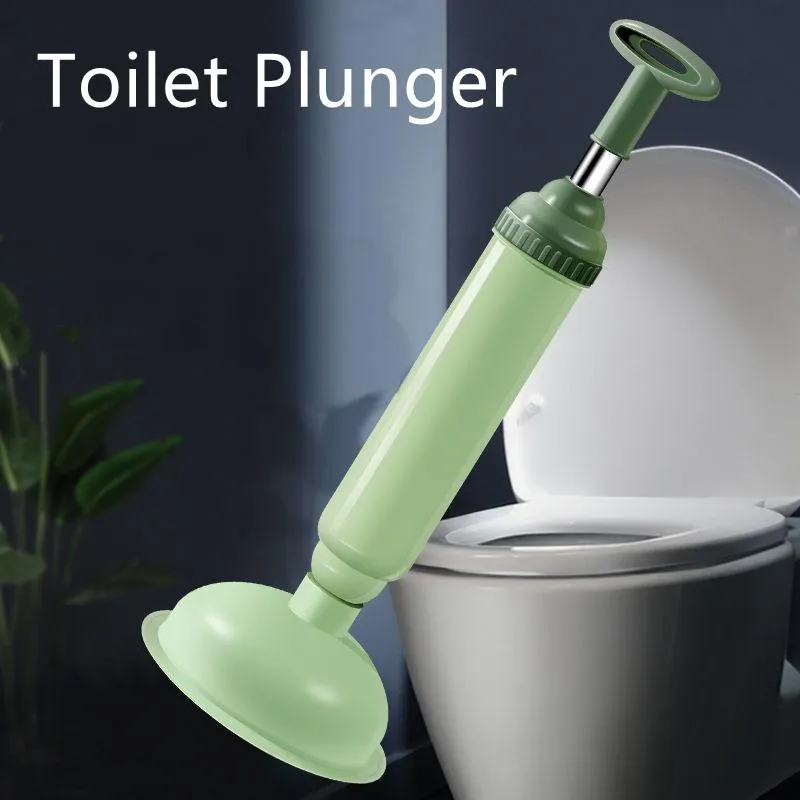 High Pressure Toilet Plunger With Anti Clogging Drain Cleaner Pipe And ...