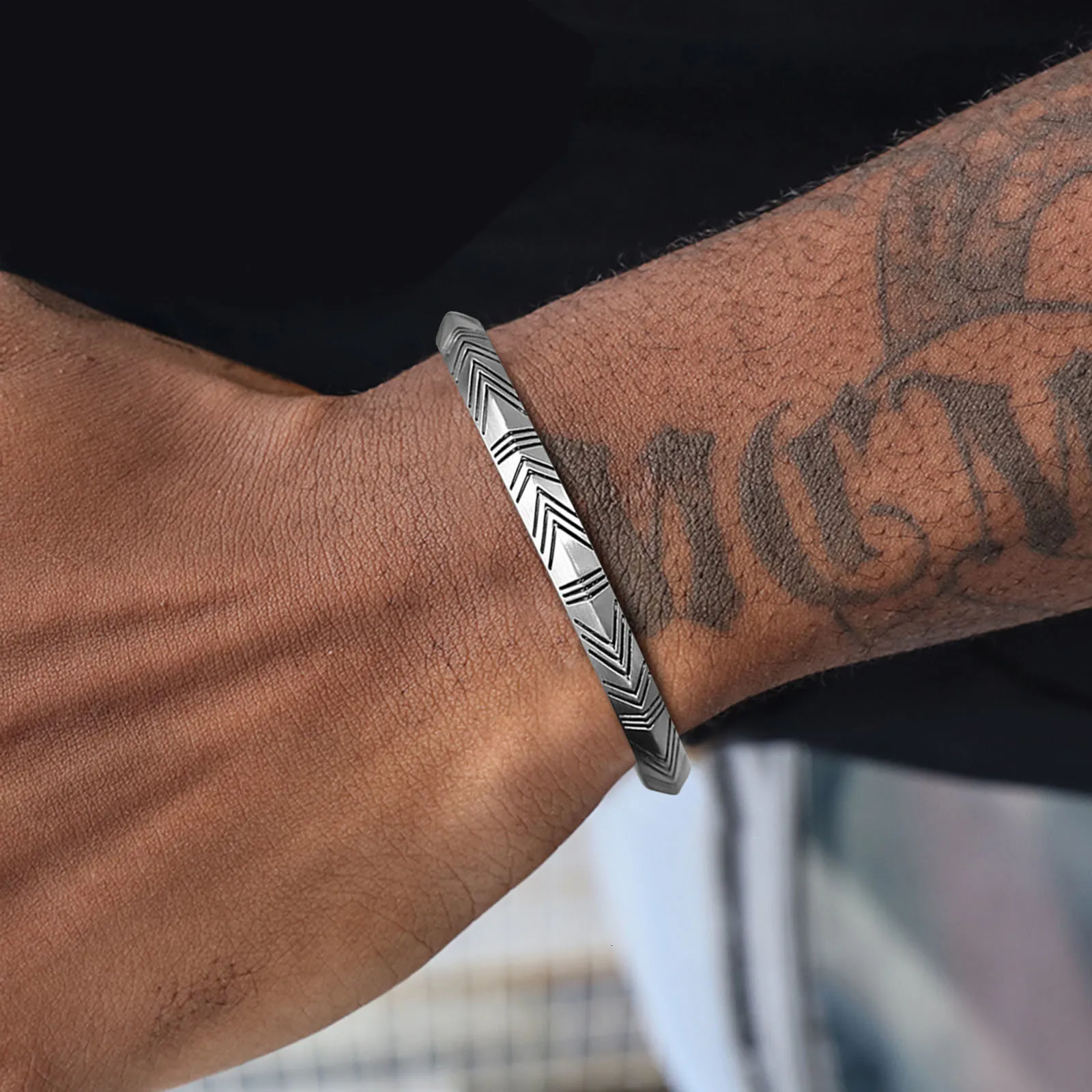 Cuff bangle for men store