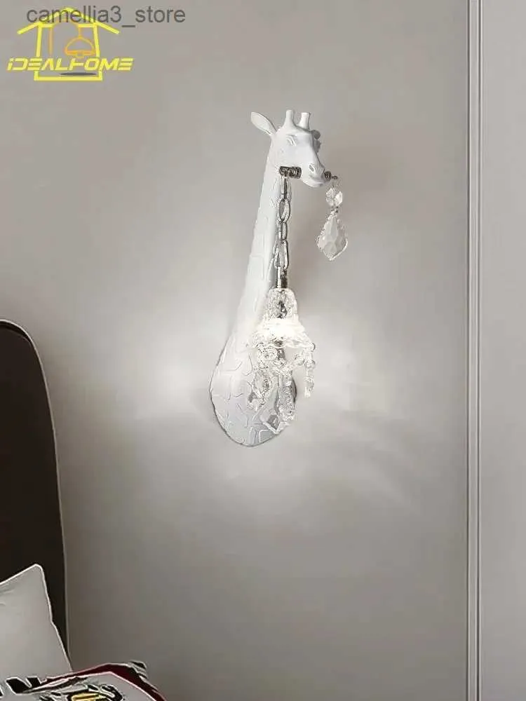 DHgate.com:Designer Crystal Resin Giraffe Wall Lamp, LED Indoor ...