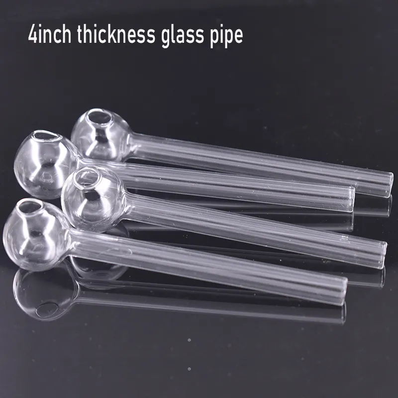 Tubo De Quemador De Aceite De Vidrio Transparente |Pipes De Fumar Pyrex ...